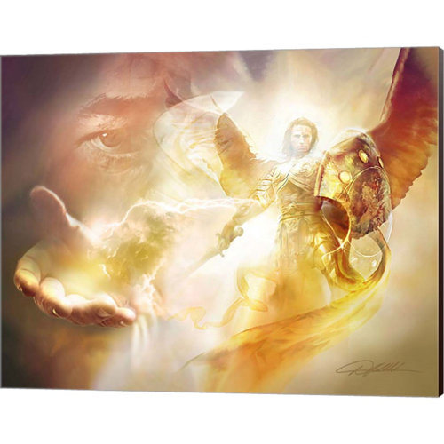 The Holiday Aisle® God's Protection by Danny Hahlbohm - Wrapped Canvas Graphic Art | Wayfair